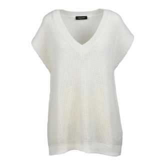 Fabiana Filippi Femme, Pulls, Blanc, Taille: 40 FR Pull en m&eacute;lange laine mohair