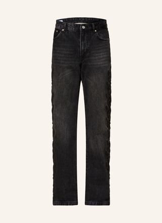 Rough. Rough. Wide Leg Jeans Amity Regular Fit schwarz