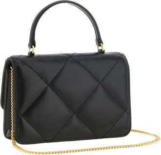 Tory Burch Leather Crossbody Bag - Black