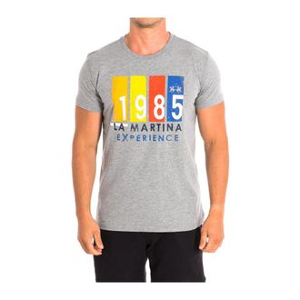 La Martina Kurzarm T-Shirt f&uuml;r M&auml;nner - - Tops - Herren - Grau - S