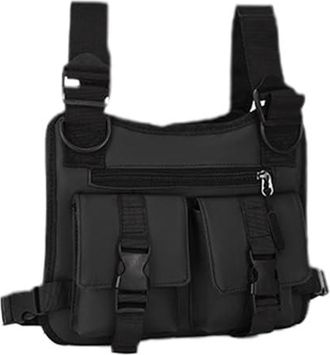 Generic Sac de transport dissimul&eacute; pour homme - Sac de poitrine r&eacute;glable et l&eacute;ger, bagage et &eacute;quipement de voyage pour fitness, v&eacute;lo, camping, marche en monta