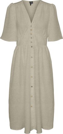 Vero Moda Vmmelaney 2/4 Blk Dress WVN Noos