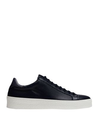8 by YOOX LEATHER LOW-TOP SNEAKER