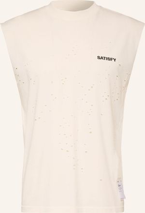 SATISFY Satisfy Lauftop Mothtech weiss