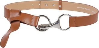 Liviana Conti Karabiner-Knoten-G&uuml;rtel - - Accessories - unisex - Braun - 75 CM