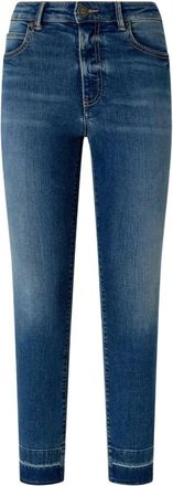 Pinko Pinko, Femme, Jeans, Bleu, Taille: W30 Cropped Jeans