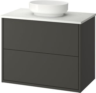 IKEA HAVB&Auml;CK / VINDEL&Auml;LVEN Waschbeckschr+Schubladen/Waschbeck