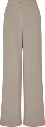 A|X Armani Exchange Femme, Pantalons, Brun, Taille: 40 FR Pantalon Palazzo Taille Haute