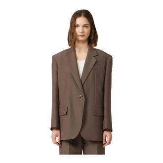 Max Mara Damen, Jacken, Braun, SGr&ouml;&szlig;e