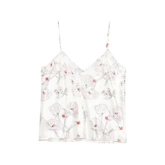 Olivia Von Halle Etta Rosal Camisole - Ivory