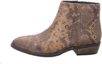 Lazamani Schlangenmuster-Stiefelette - - Shoes - Damen - Braun - 36 EU