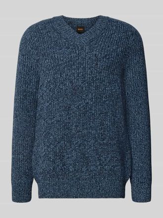 Boss Orange by Hugo Boss Shaped Fit Strickpullover aus Schurwoll-Mix Modell KARINET