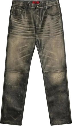 424 Herren, Jeans, Braun, SGröße