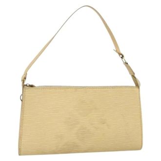 Louis Vuitton Pochette daccessoires vintage doccasion - Femme - Pre-owned - Beige - Taille: ONE Size