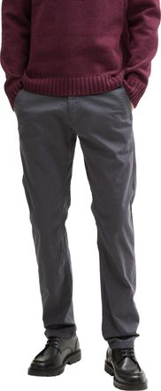 Tom Tailor Denim Henley T-Shirt in Waffelstruktur, Pavement Grey, XXL