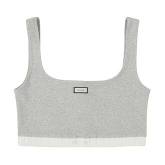 Entire studios Lounge Bra Top - - Tops - Damen - Grau - S