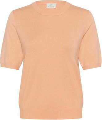 Kaffe Femme, Pulls, Orange, Taille: 46 FR Pulls &agrave; col rond