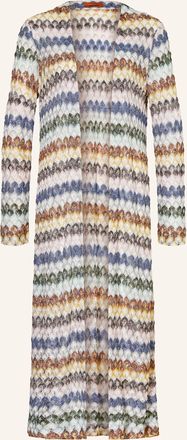 Missoni Strickh&uuml;lle Mit Glitzergarn weiss