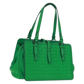 Bottega Veneta Pre-owned Vintage Hand Bag - - Pre-owned - Damen - Gr&uuml;n - ONE SIZE