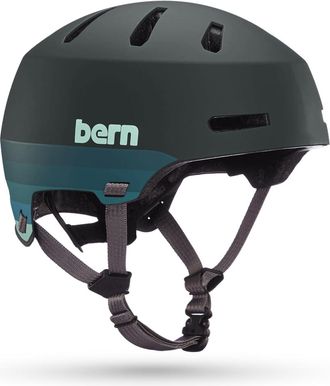 Bern Macon 2.0 fahrradhelm, Retro Forest Green, S