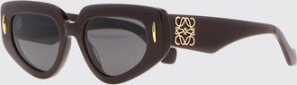 Loewe Ausgestellte Anagram Cat-Eye-Sonnenbrille aus Acetat mit Kontrastlogo