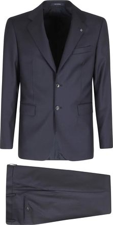 Tagliatore Homme, Costumes, Bleu, Taille: L Single Breasted Suits