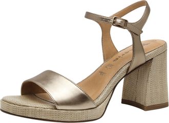 Tamaris Sandalette Damen Elegant metallic,EU 40