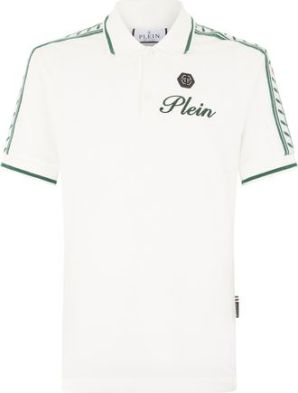 Philipp Plein Piquet Polo T-Shirt Plein Tennis