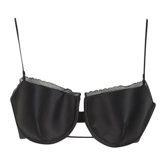Givenchy Seidenmischungs-Top - - Tops - Damen - Schwarzk - S