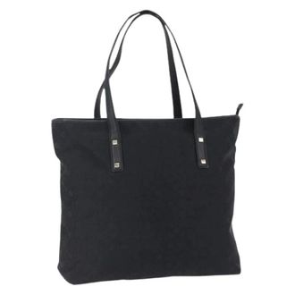 Ferragamo Pre-owned Canvas Handtaschen - - Pre-owned - Damen - Schwarzk - ONE SIZE