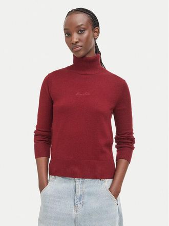 Guess Rollkragenpullover 184166 Rot Classic Fit
