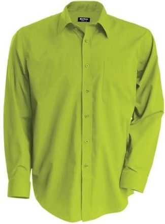 Kariban JOFREY > Chemise Manches Longues - Burnt Lime, XL, Homme