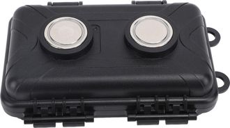 CHICIRIS Magnetischer Schl&uuml;sselkasten, Wetterfester ABS-Aufbewahrungsbeh&auml;lter mit 2 Leistungsstarken Magneten, Sicherer Schl&uuml;sselhalter f&uuml;r Fahrzeuge und H&auml;use