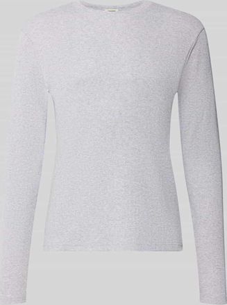 Drykorn Slim Fit Longsleeve aus reiner Baumwolle Modell Enil
