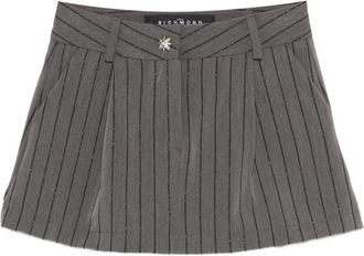 John Richmond Femme, Jupes, Gris, Taille: 46 FR Short Skirts