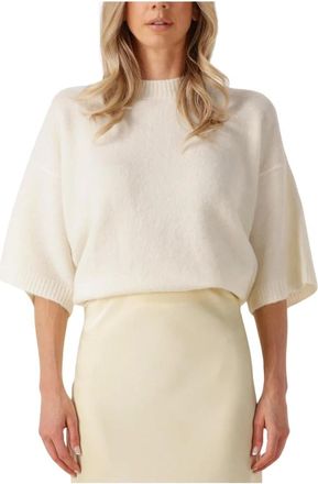 Knit-ted Damen, Strickwaren, Wei&szlig;, LGr&ouml;&szlig;e