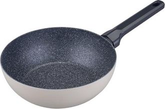 Fackelmann Fackelmann Balance Mini Keramik-Wokpfanne Mini - &Oslash; 20 cm, Recyceltes Aluminium, ergonomischer Griff, keramische Beschichtung, hitzebest&auml;ndig bis 150&deg;C