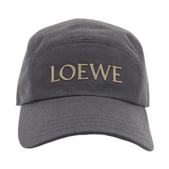 Loewe unisex, Accessoires, Noir, Taille: M Casquette Camp