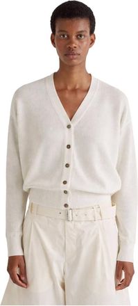 Meimeij Femme, Pulls, Blanc, Taille: 46 FR Cardigan corto manica a kimono