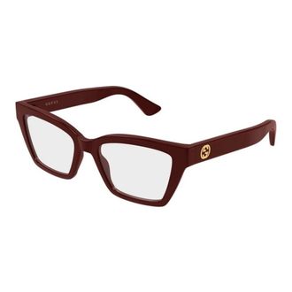 Gucci Cat-eye Optical Frame - - Accessories - Damen - Rot - 55 MM