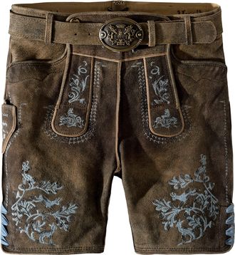 Stockerpoint Herren Rudolf Trachtenlederhose, oid blau, 46