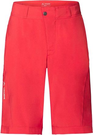 Vaude Ledro Radlerhose für Damen - Gepolsterte MTB-Shorts mit Innenhose - atmungsaktive & elastische Fahrradhose aus recycelten Materialien, nachhaltig herg