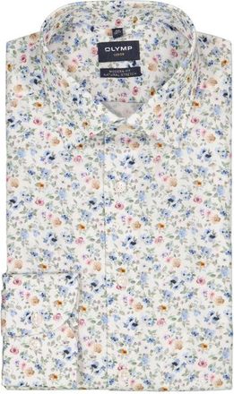 Olymp Herren Hemd mehrfarbig Baumwolle