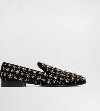 Dolce & Gabbana Pantoffeln Aus Samt - Mann Driver Und Mokassins Mehrfarbig 44