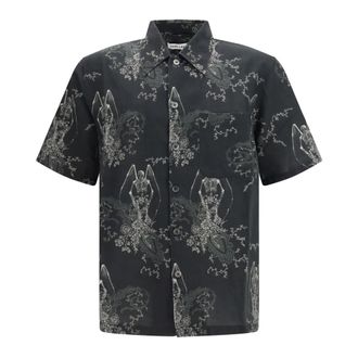 Our Legacy Every Shirt Shortsleeve - - Shirts - Herren - Schwarzk - S