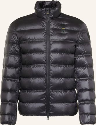 Blauer Daunenjacke Belmont schwarz