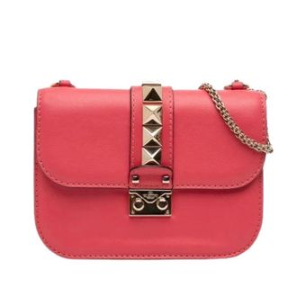 Valentino Pre-owned Glam Lock Crossbody - - Pre-owned - Damen - Rosa - ONE SIZE