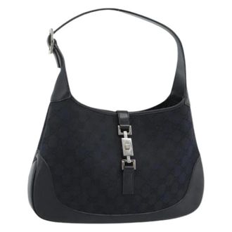 Gucci Sac bandouli&egrave;re GG Canvas Pre-owned - Femme - Pre-owned - Noir - Taille: ONE Size