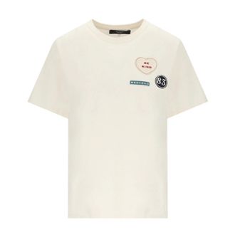 Max Mara Femme, Tops, Beige, Taille: 40 FR West T-Shirt