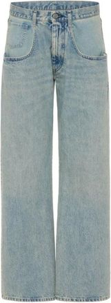 Maison Margiela Femme, Jeans, Bleu, Taille: W27 Jean Droit